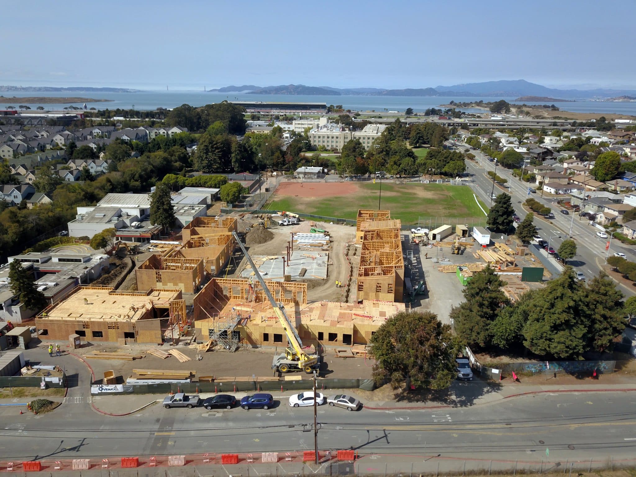 Ocean View Elementary School Reaches Milestone - Overaa Construction