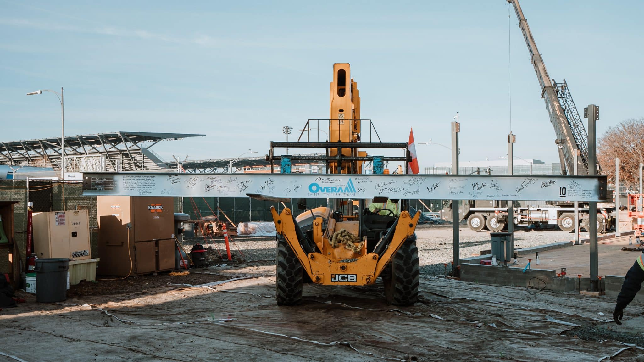 SJC's ARFF Project Goes Vertical! - Overaa Construction