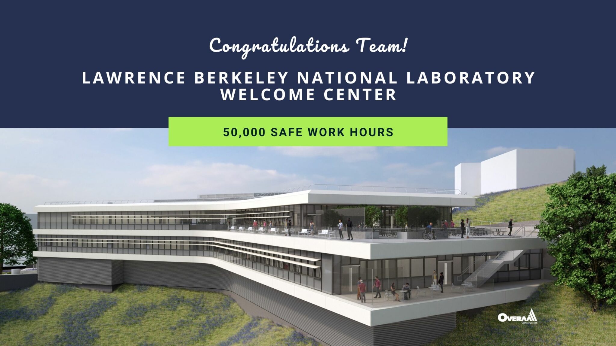 Safety Award at LBNL - Overaa Construction